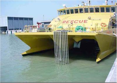 Jason's Cradle - Scramble Net for high free-board.